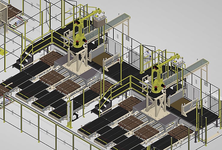 Palletizers & Palletizing Solutions | Schneider Packaging Equipment
