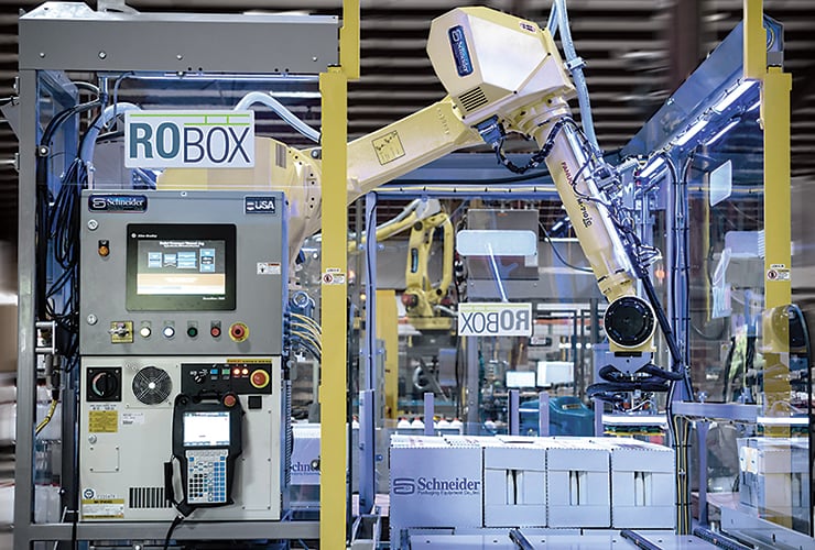 Palletizers & Palletizing Solutions | Schneider Packaging Equipment